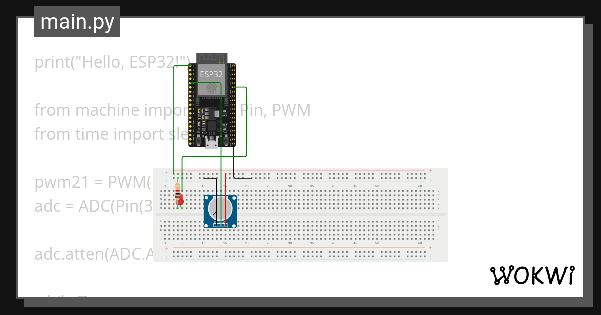 Wokwi - Online ESP32, STM32, Arduino Simulator