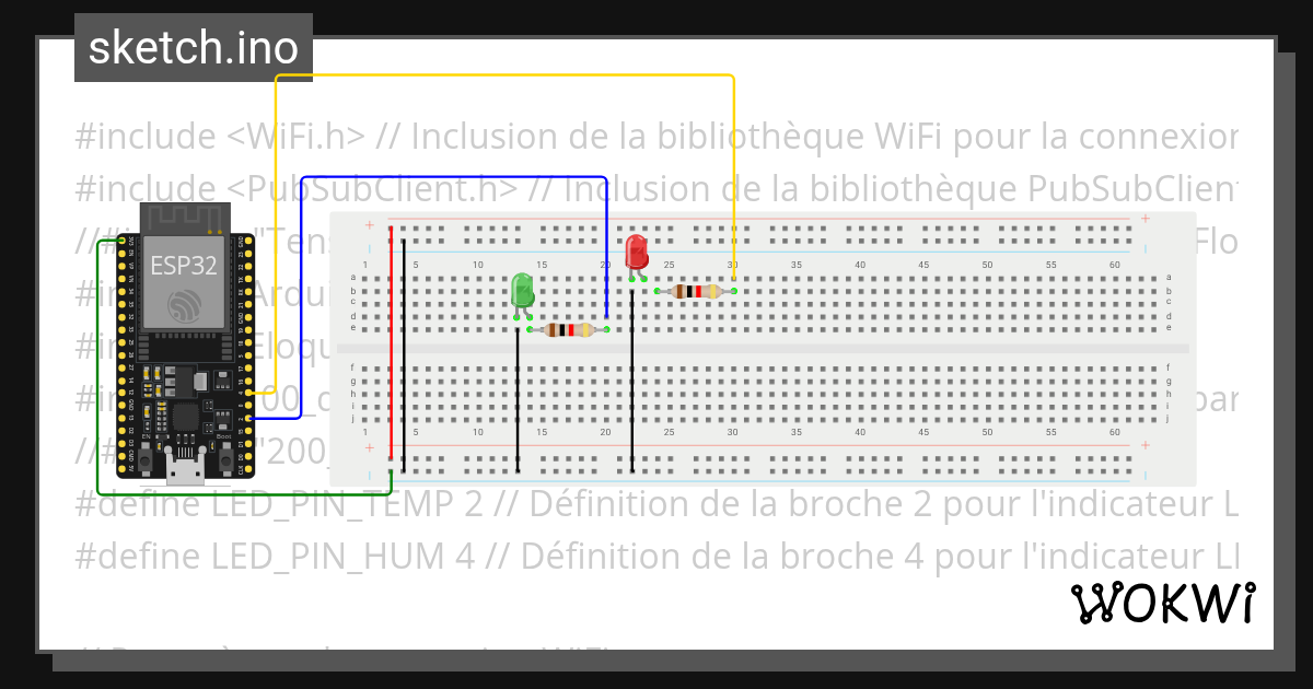 MONITEUR (NASSIM HAMIDOUCHE) - Wokwi ESP32, STM32, Arduino Simulator