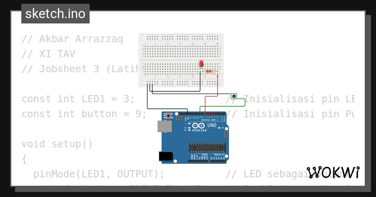 Jobsheet 32 Wokwi Esp32 Stm32 Arduino Simulator