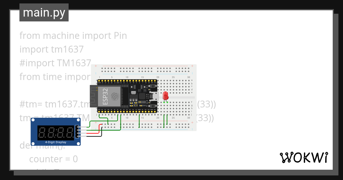 Wokwi - Online ESP32, STM32, Arduino Simulator