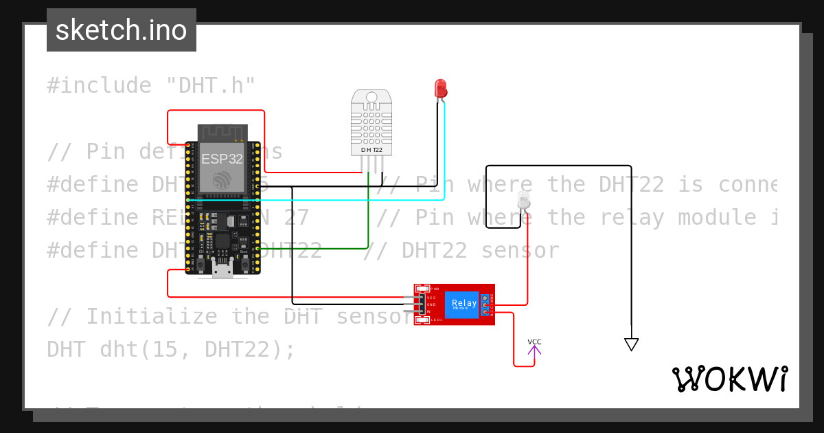 009dht22 Wokwi Esp32 Stm32 Arduino Simulator 4250