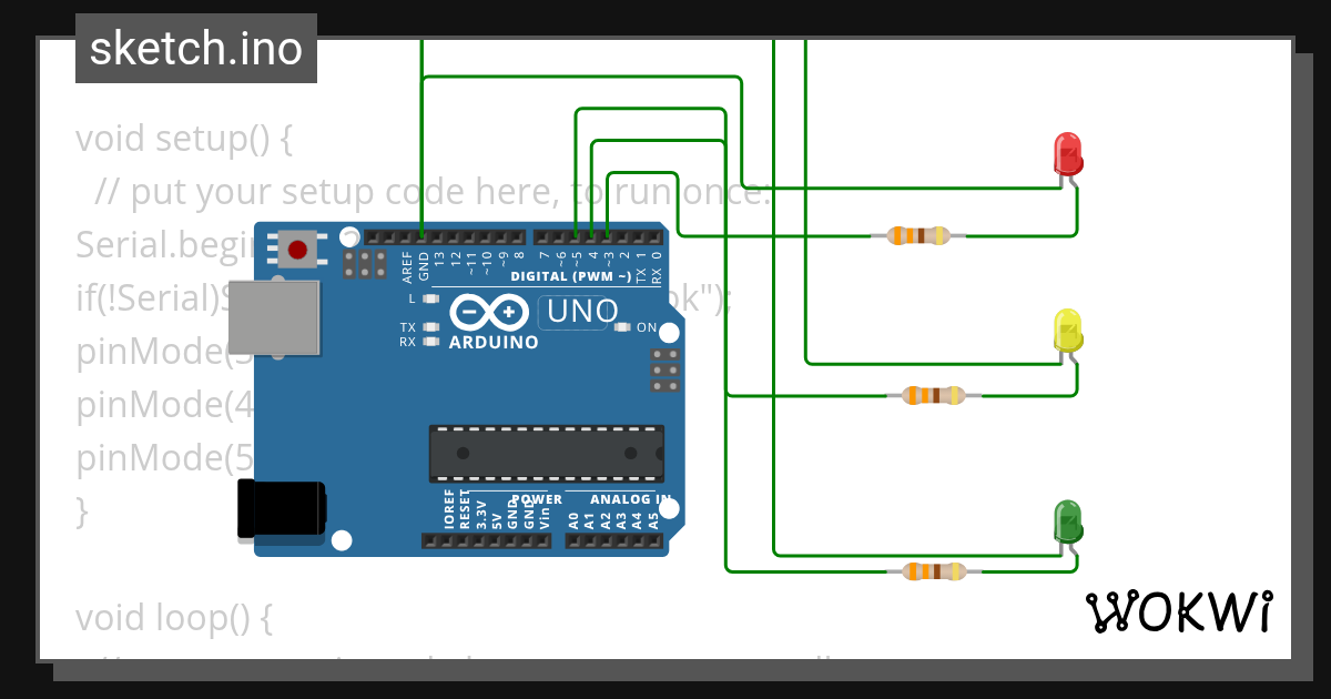 project lampu lalu lintas Copy - Wokwi ESP32, STM32, Arduino Simulator