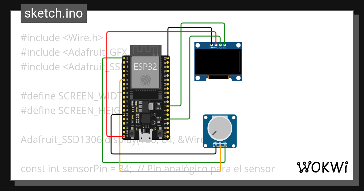 Ejercicio 3 - Wokwi ESP32, STM32, Arduino Simulator