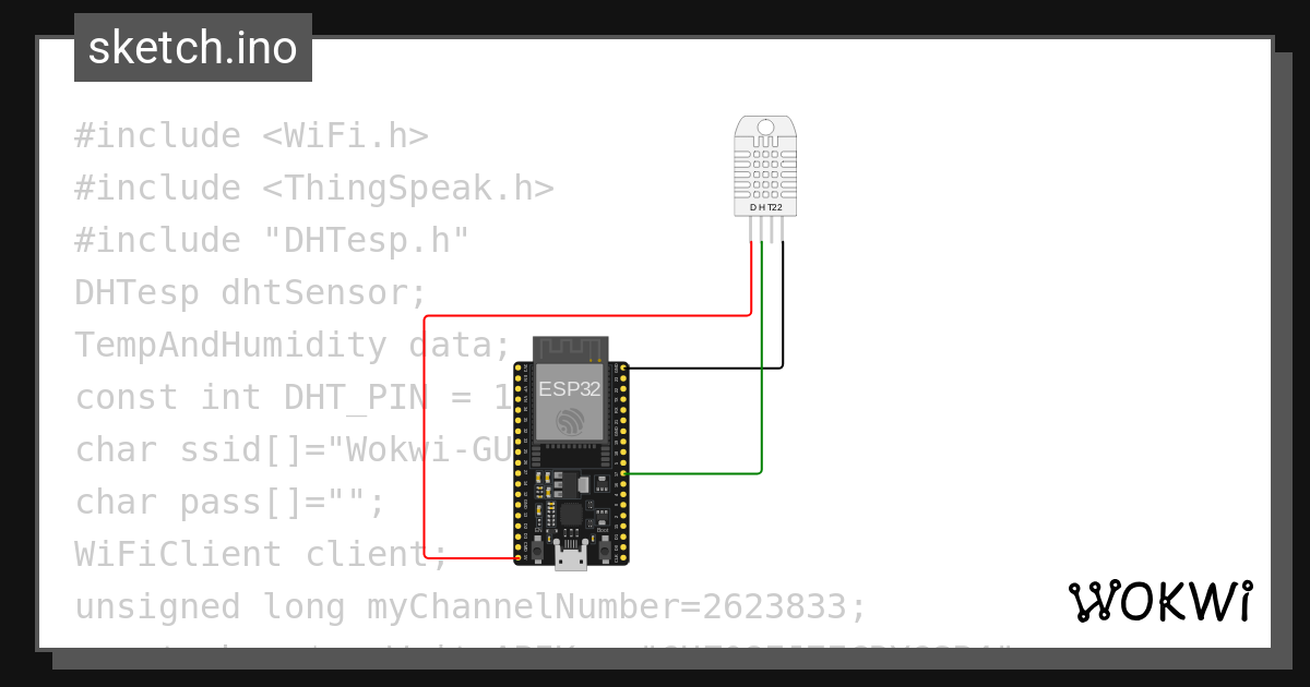 Thingspeak Task4 Wokwi Esp32 Stm32 Arduino Simulator