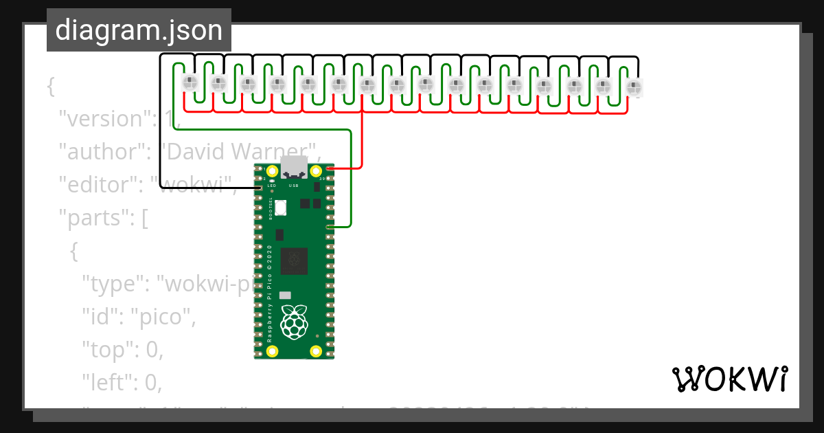Neopixels Torch Wokwi Esp32 Stm32 Arduino Simulator 2368