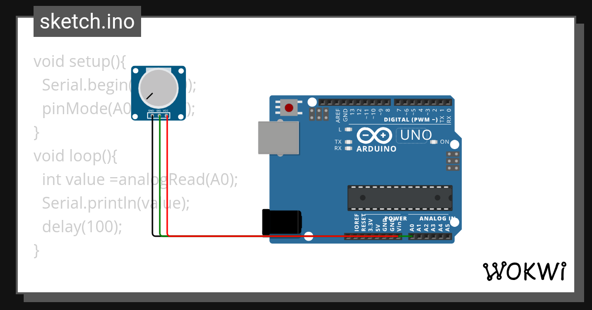 Sethu Potentiometer Wokwi Esp32 Stm32 Arduino Simulator 7793