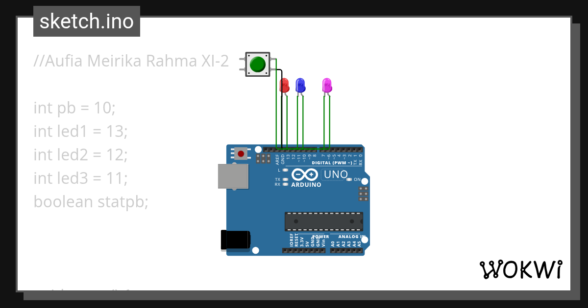 Aufia Meirika Rahma Xi 2 Copy 2 Wokwi Esp32 Stm32 Arduino Simulator