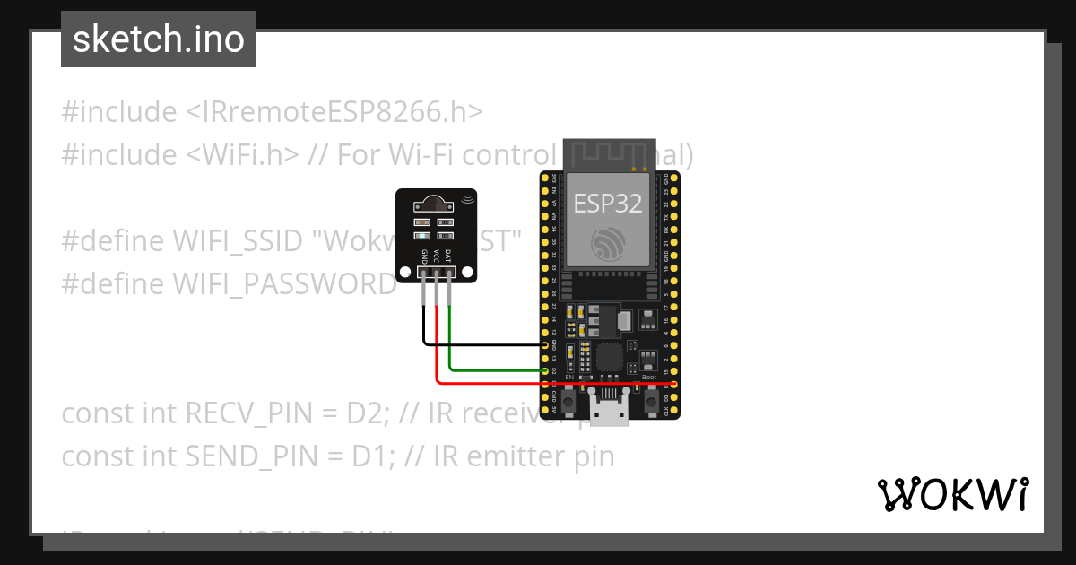 Wokwi - Online ESP32, STM32, Arduino Simulator