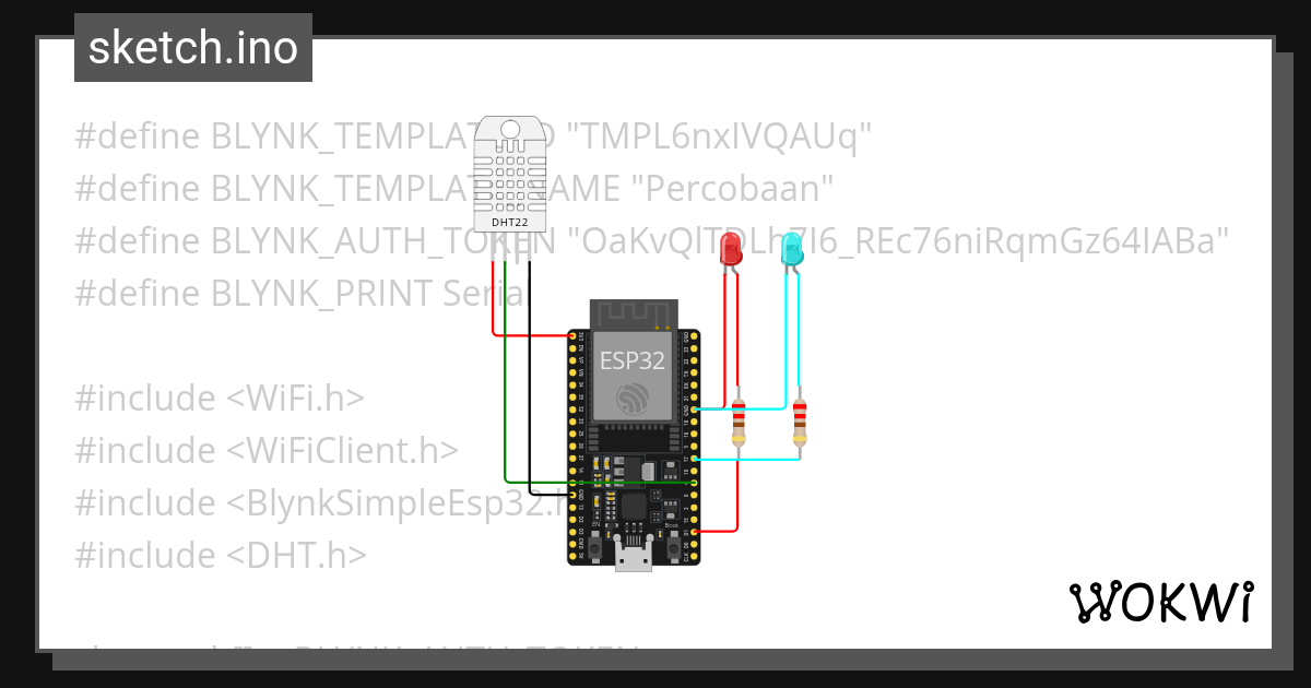ESP32 4 - Wokwi ESP32, STM32, Arduino Simulator