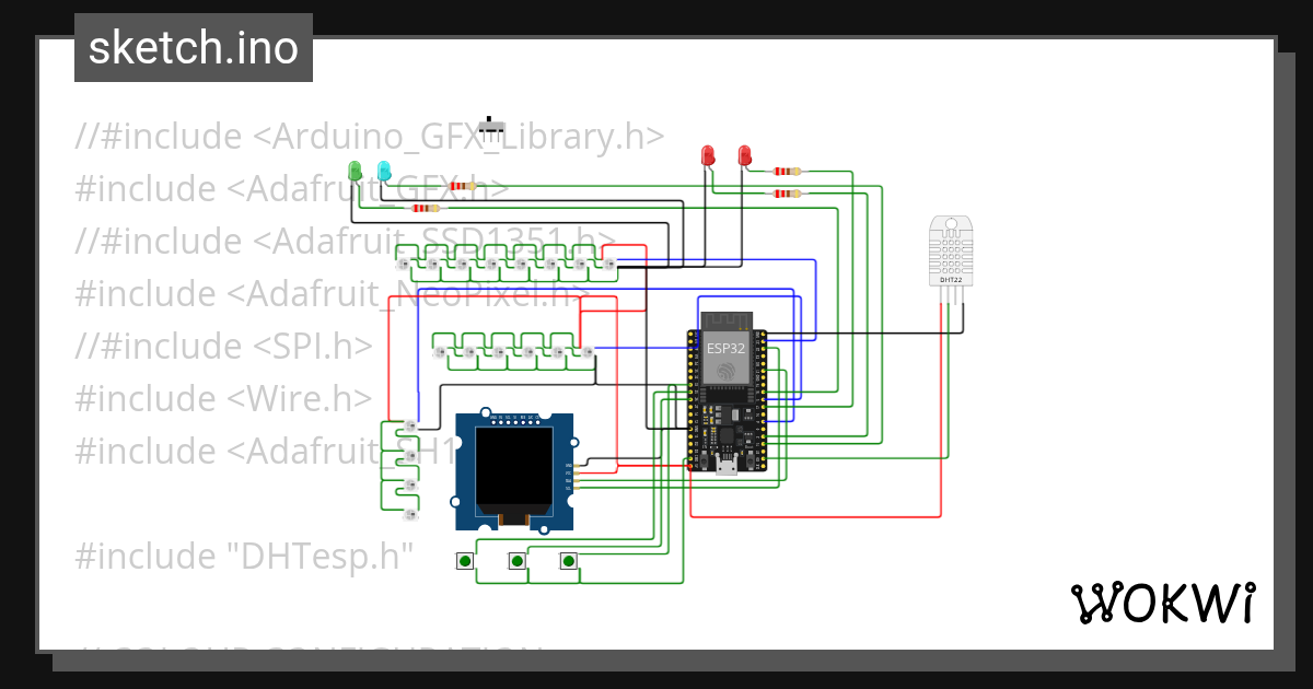 Wokwi - Online ESP32, STM32, Arduino Simulator