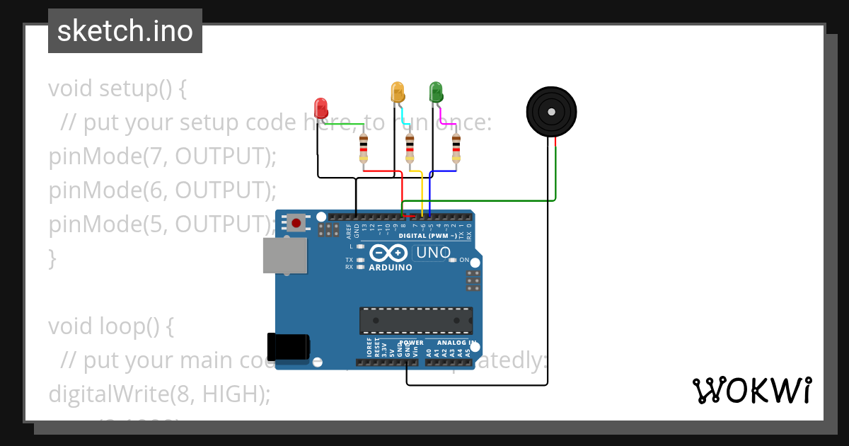 Aula1 - Wokwi ESP32, STM32, Arduino Simulator