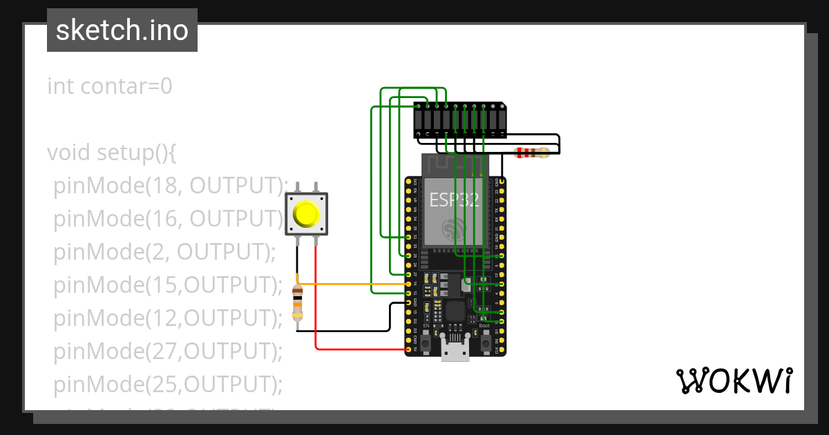 Proyecto 5 Fisico Importante Wokwi Esp32 Stm32 Arduino Simulator 9198