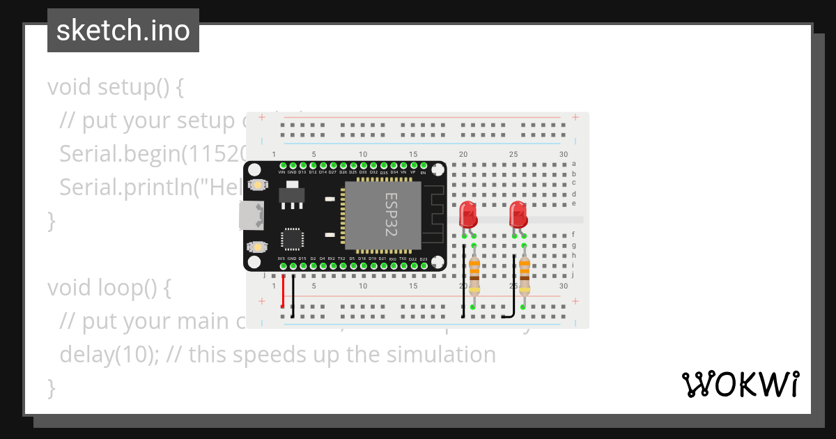 03_Primeiro_circuito - Wokwi ESP32, STM32, Arduino Simulator