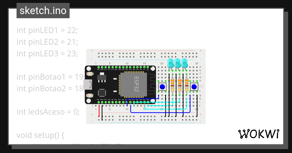 04_Desafio - Wokwi ESP32, STM32, Arduino Simulator