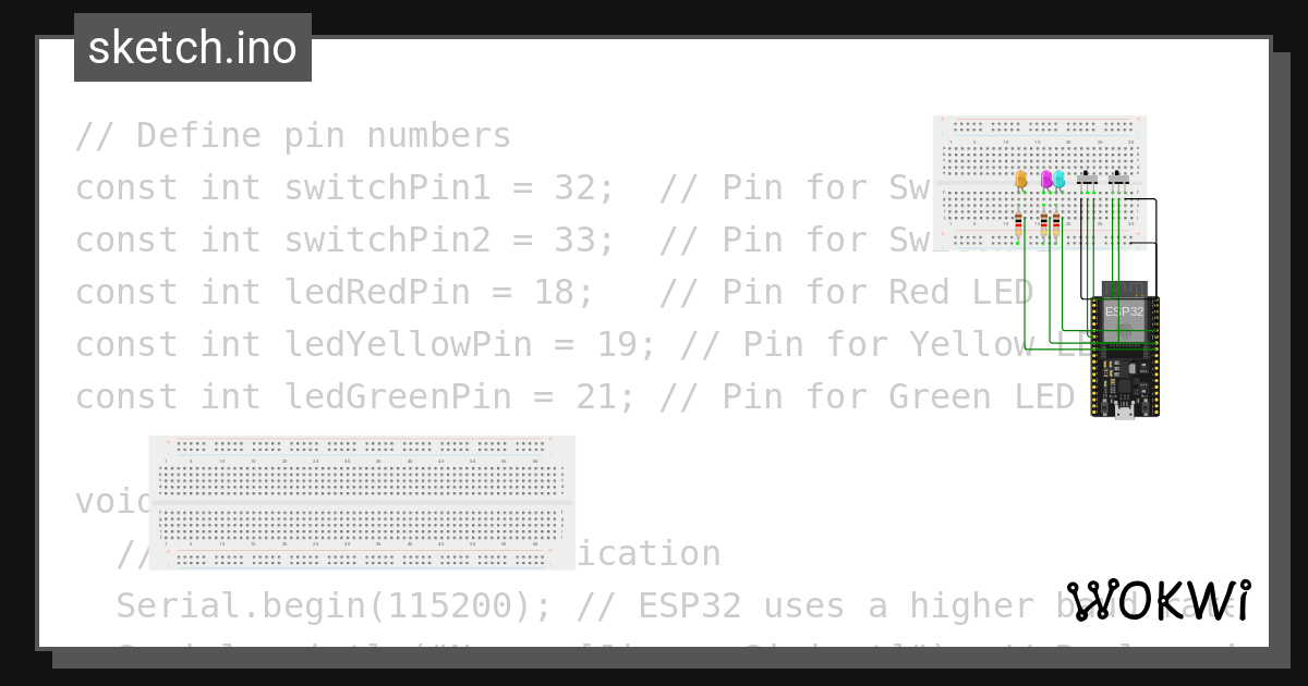 Lab2 Wokwi Esp32 Stm32 Arduino Simulator 