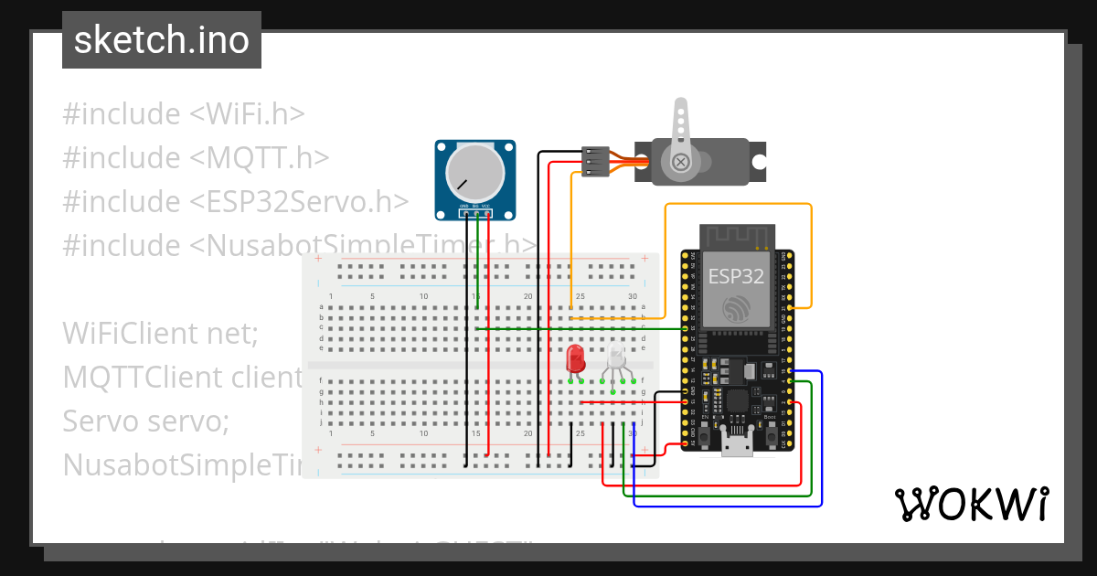 publish data potentiometer lia - Wokwi ESP32, STM32, Arduino Simulator
