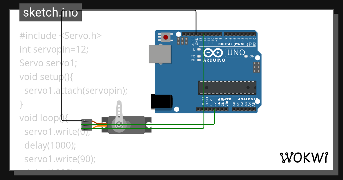 servo motor - Wokwi ESP32, STM32, Arduino Simulator servo motor - Wokwi ESP32, STM32, Arduino Simulator