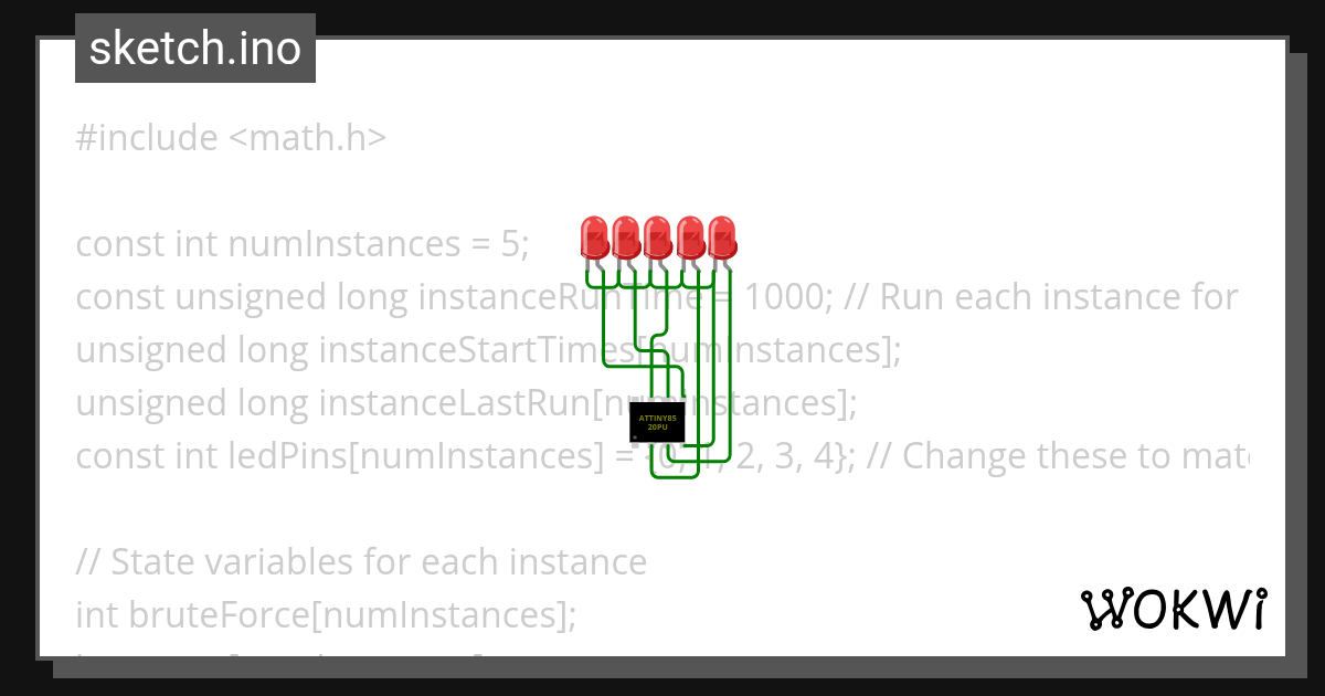 multi instance shit - Wokwi ESP32, STM32, Arduino Simulator