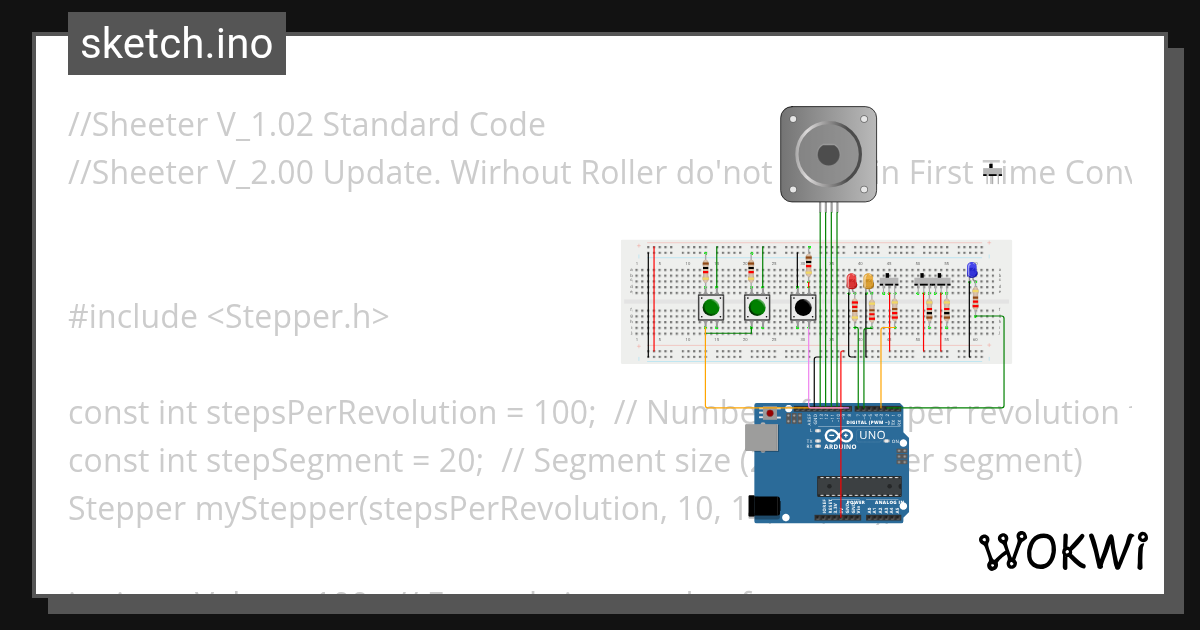 V_2.00 Good Sheeter - Wokwi ESP32, STM32, Arduino Simulator
