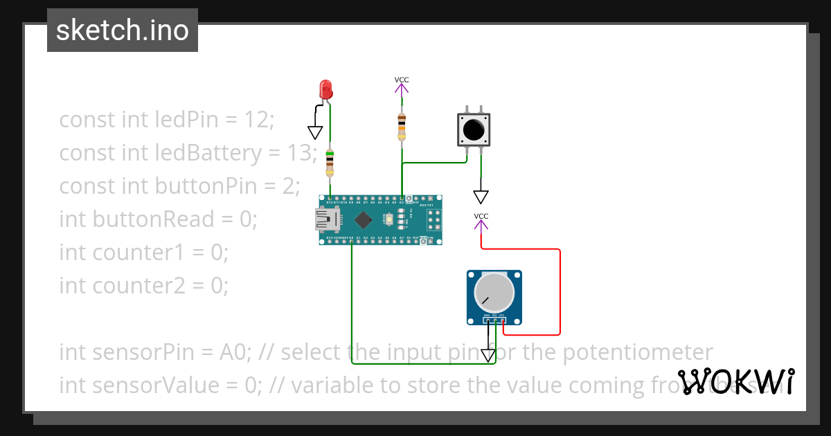 Push_Button - Wokwi ESP32, STM32, Arduino Simulator