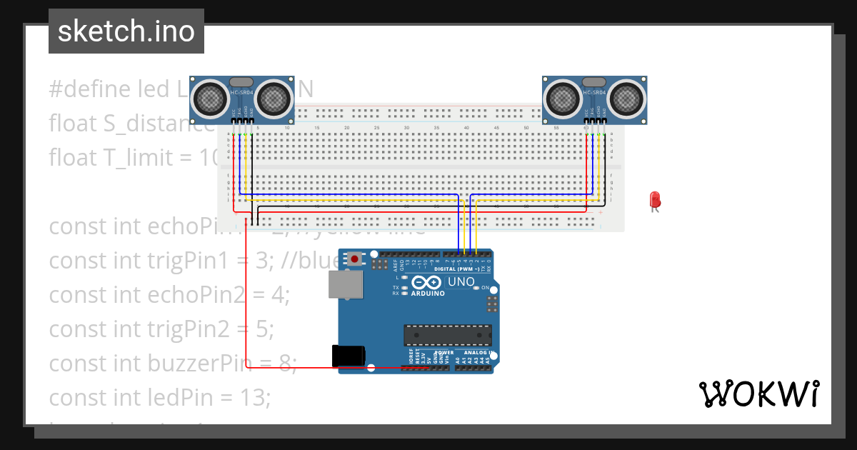 Speed count undone - Wokwi ESP32, STM32, Arduino Simulator