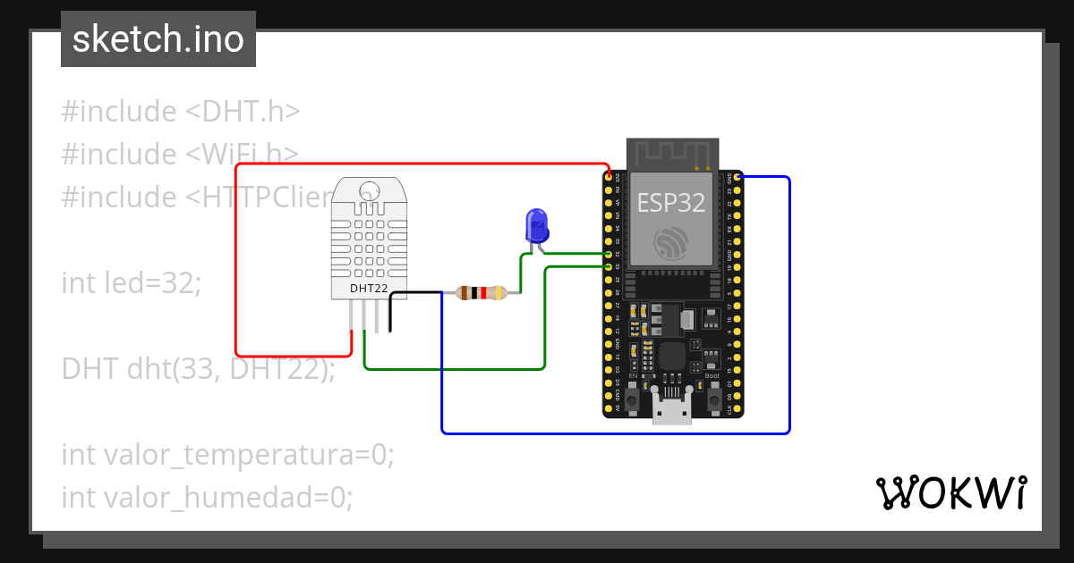 EJEMPLOS 2 - Wokwi ESP32, STM32, Arduino Simulator