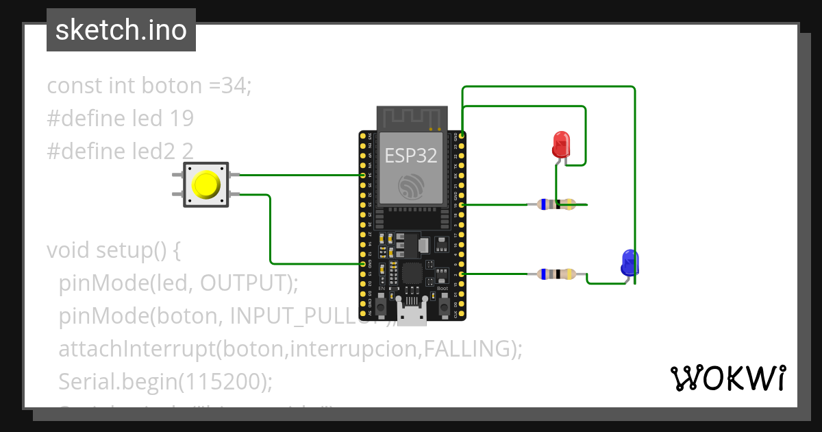 boton loco - Wokwi ESP32, STM32, Arduino Simulator boton loco - Wokwi ESP32, STM32, Arduino Simulator