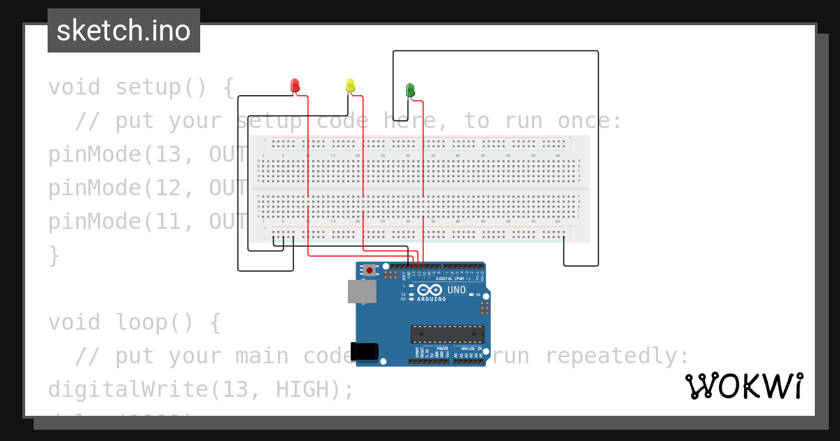Lampu Wokwi Esp32 Stm32 Arduino Simulator 4660