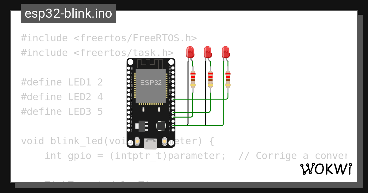 Lab3 Parte1 Wokwi Esp32 Stm32 Arduino Simulator