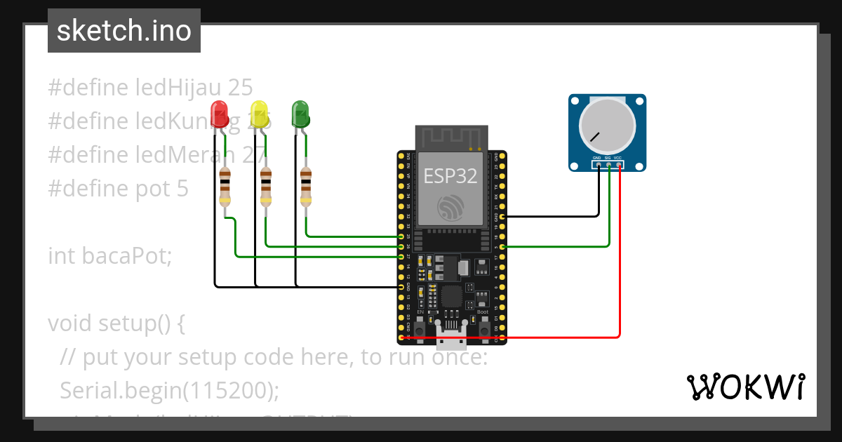 TASK-7 AMANDA MIFTAHUL R 12 TE 1 - Wokwi ESP32, STM32, Arduino Simulator