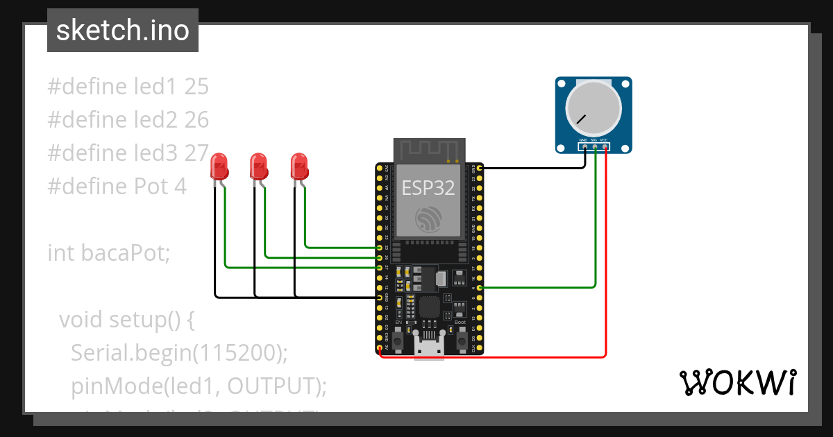 task 7 - Wokwi ESP32, STM32, Arduino Simulator