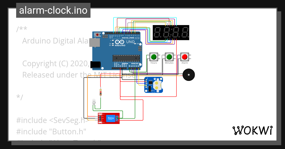 Arduíno Uno Ar Condicionado. - Wokwi ESP32, STM32, Arduino Simulator