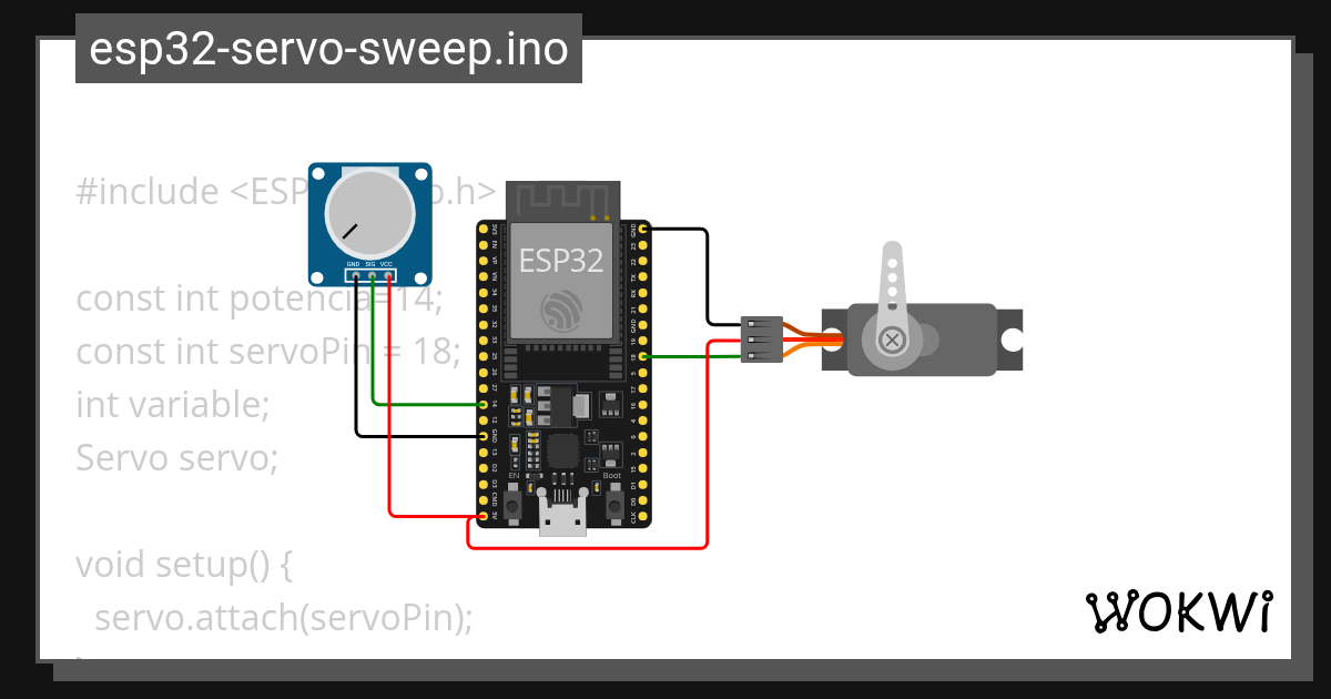 servo - Wokwi ESP32, STM32, Arduino Simulator