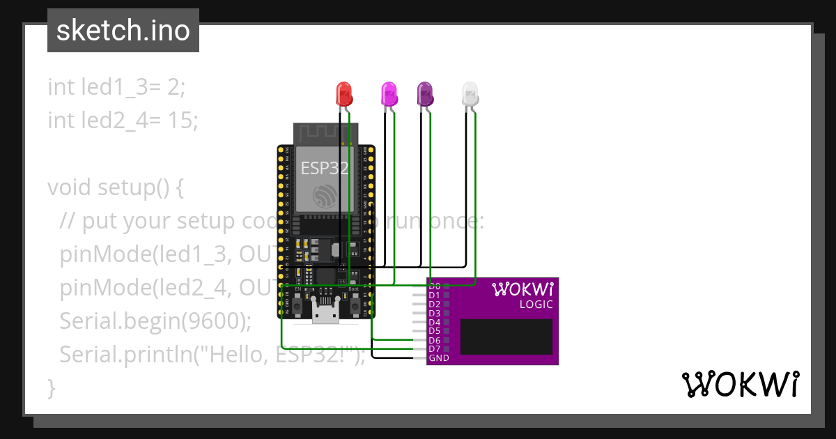 c290 project - Wokwi ESP32, STM32, Arduino Simulator