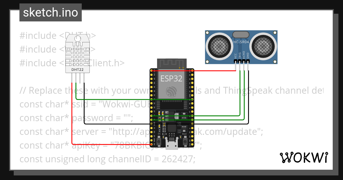 wokwi to thingspeak task - Wokwi ESP32, STM32, Arduino Simulator