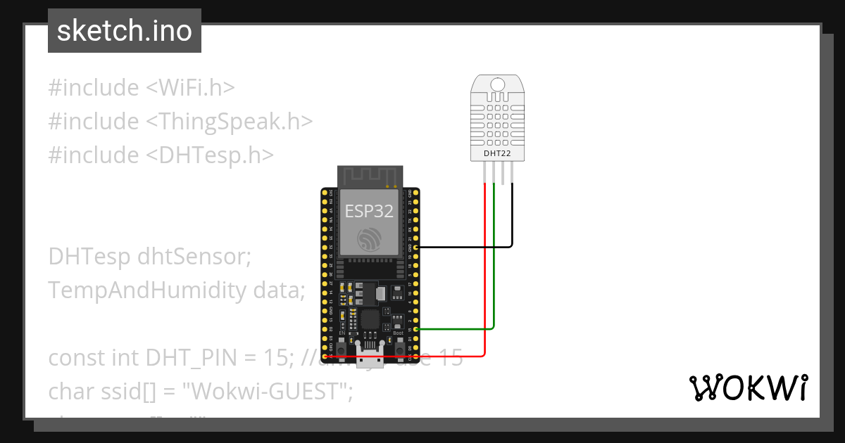CLOUD 🌥 LAST EX - Wokwi ESP32, STM32, Arduino Simulator