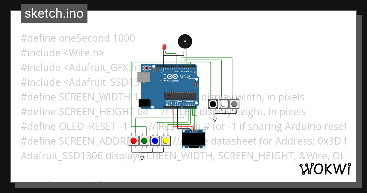 Timer 6 buttons Copy - Wokwi ESP32, STM32, Arduino Simulator
