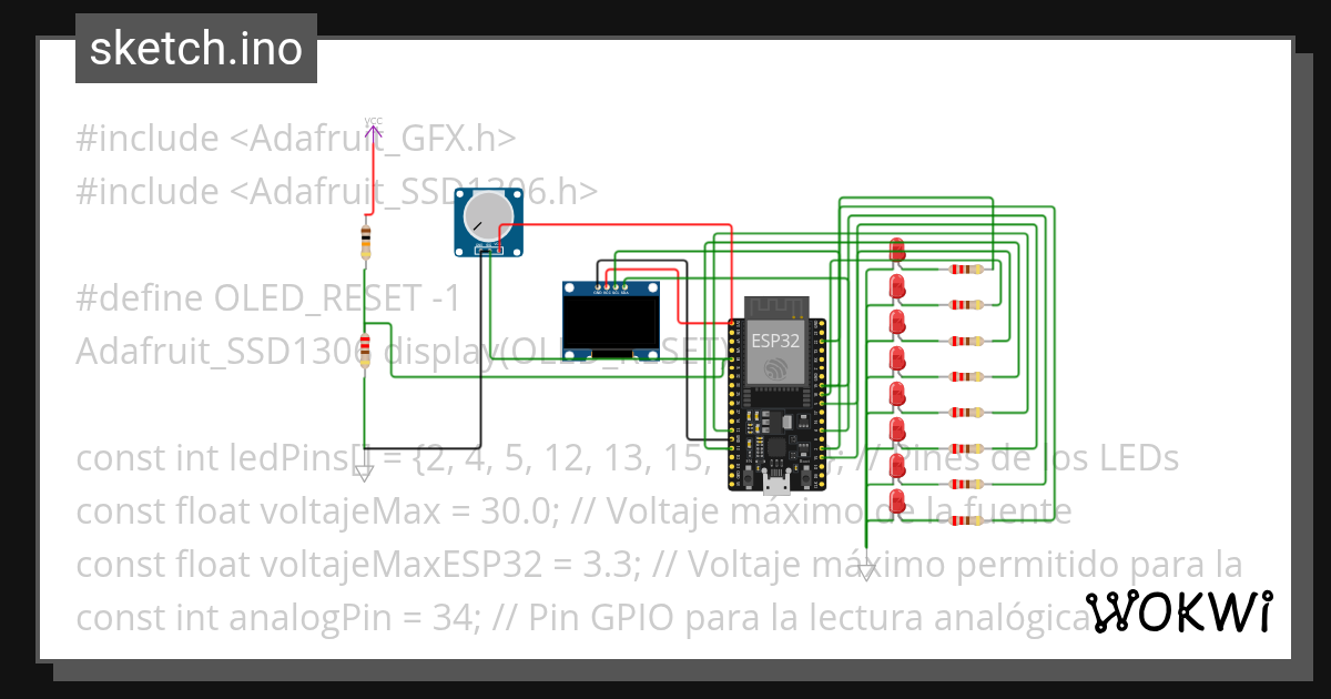 laboratorio - Wokwi ESP32, STM32, Arduino Simulator