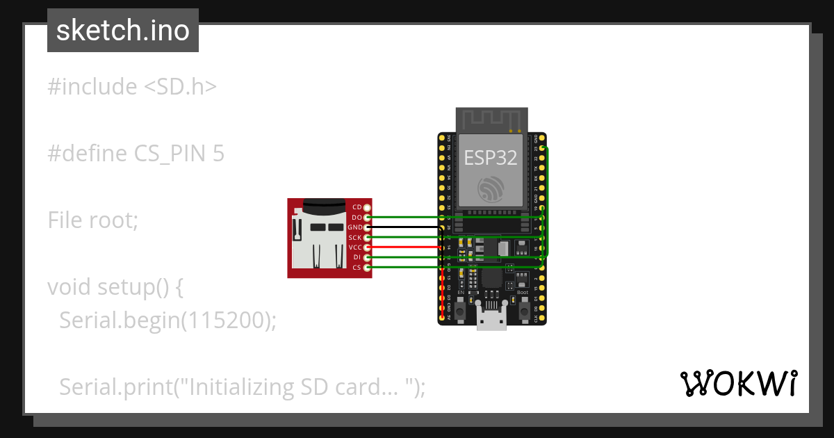 5I IoT - Wokwi ESP32, STM32, Arduino Simulator