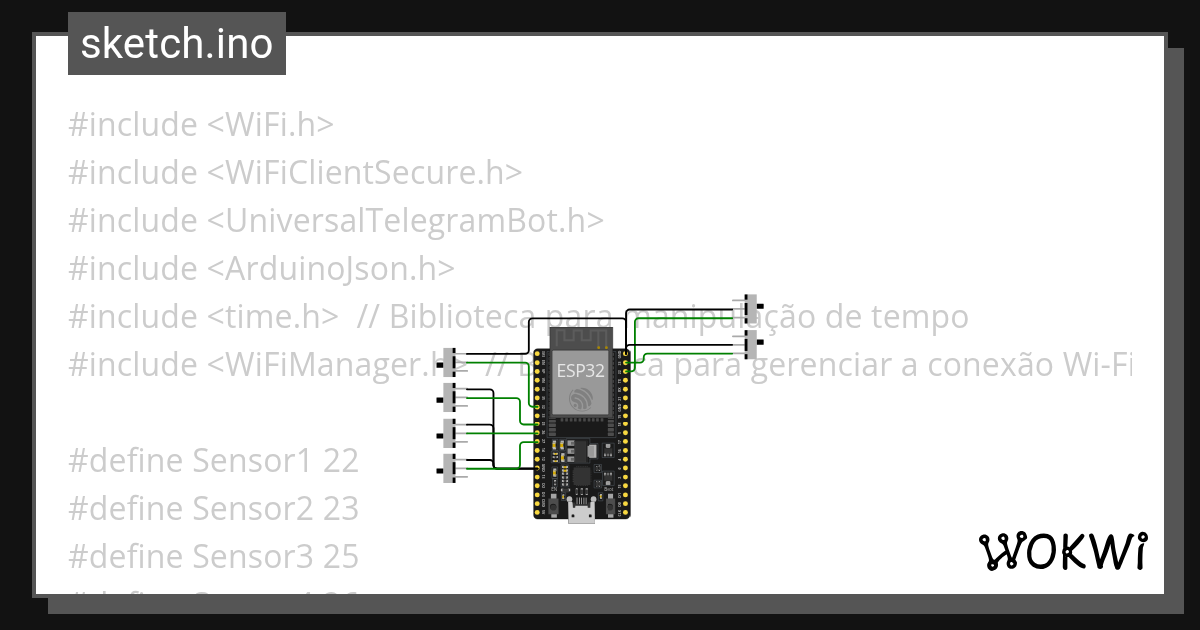 ESP32 V9.4 - Wokwi ESP32, STM32, Arduino Simulator
