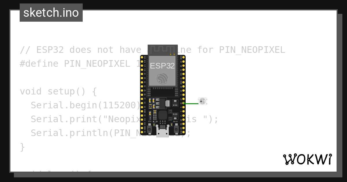 Neopixelwrite Esp32 Wokwi Esp32 Stm32 Arduino Simulator 4852