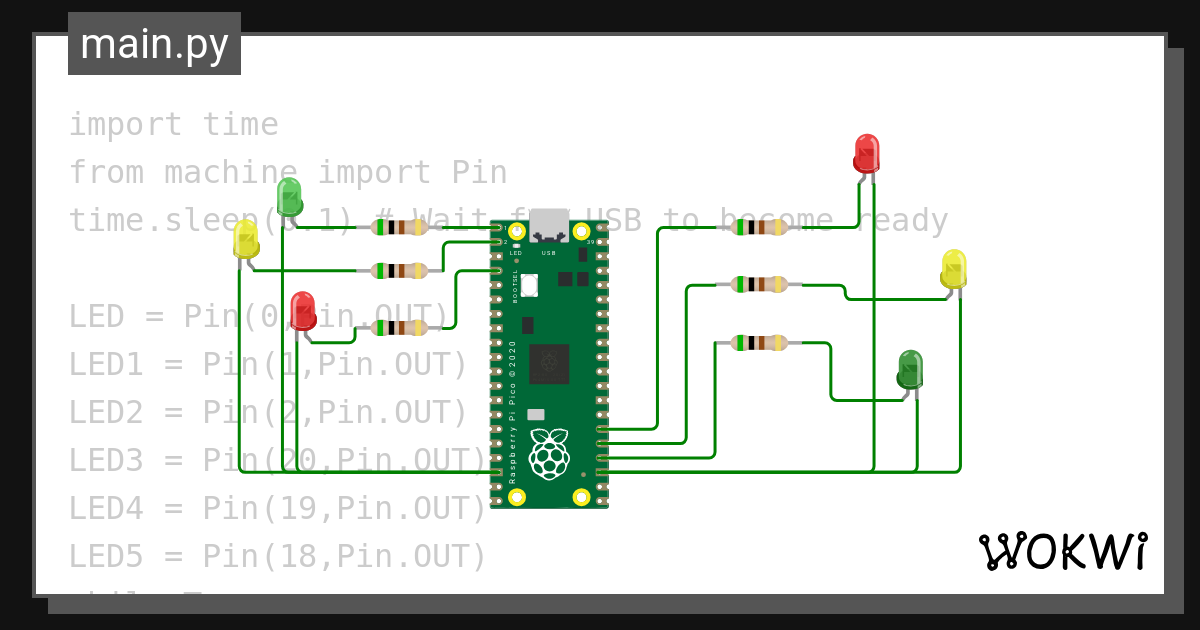 Semáforo Programacion Wokwi Esp32 Stm32 Arduino Simulator 8793