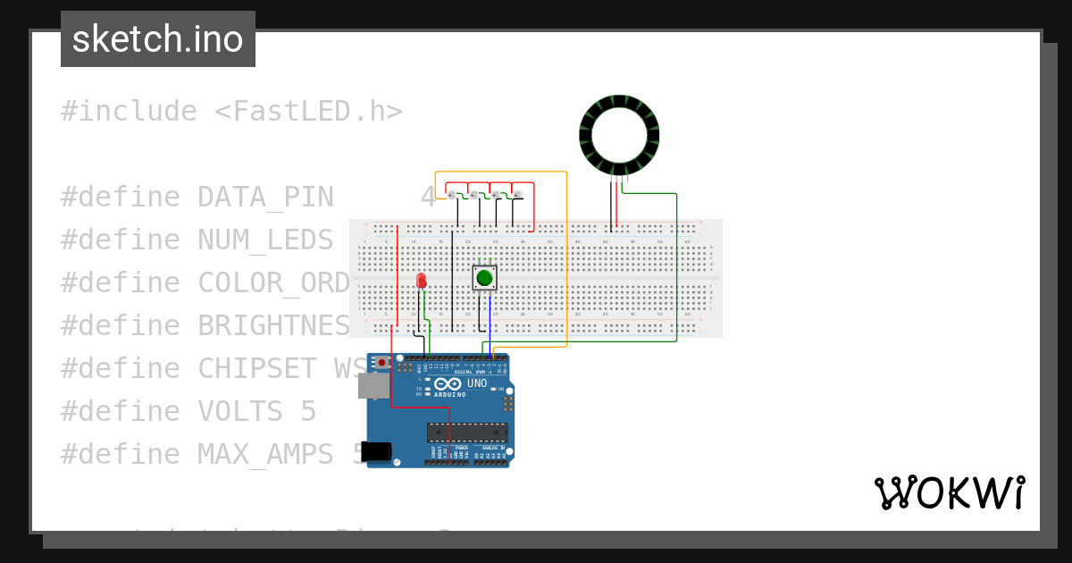 Fastled Wokwi Esp32 Stm32 Arduino Simulator 2468