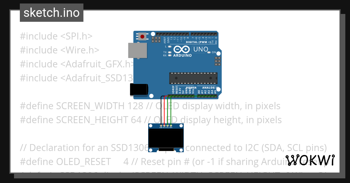 occhi - Wokwi ESP32, STM32, Arduino Simulator