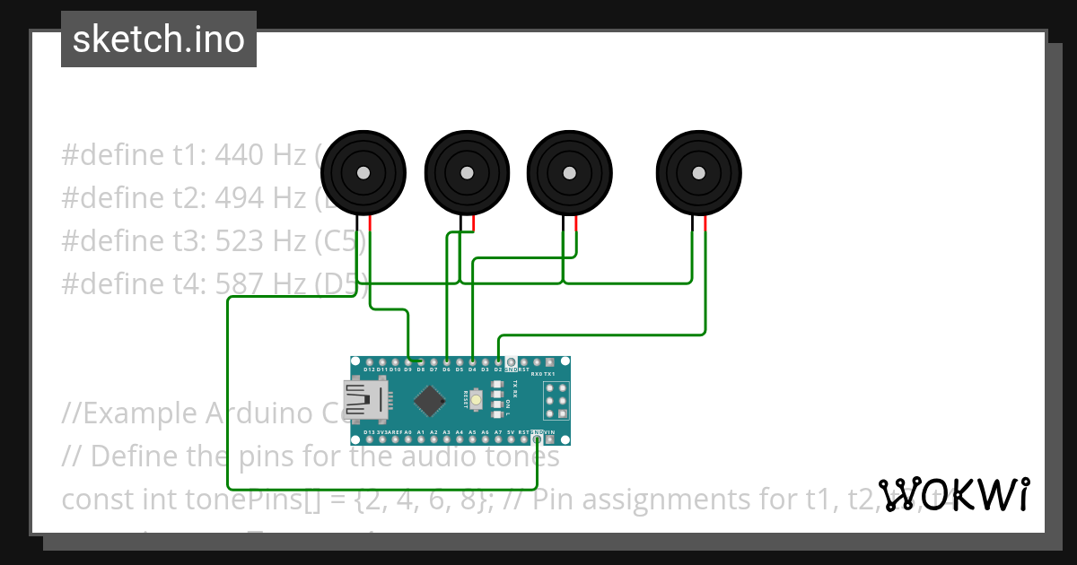 Wokwi - Online ESP32, STM32, Arduino Simulator