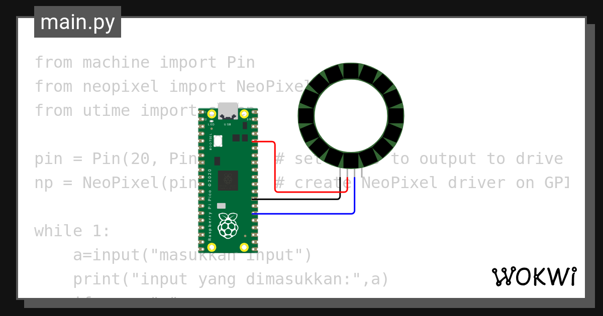 Neopixel Copy Wokwi Esp32 Stm32 Arduino Simulator 4815