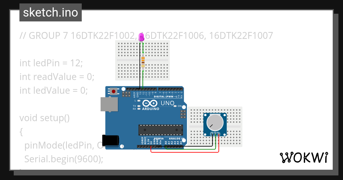 TASK 2 ROBOTIC - Wokwi ESP32, STM32, Arduino Simulator