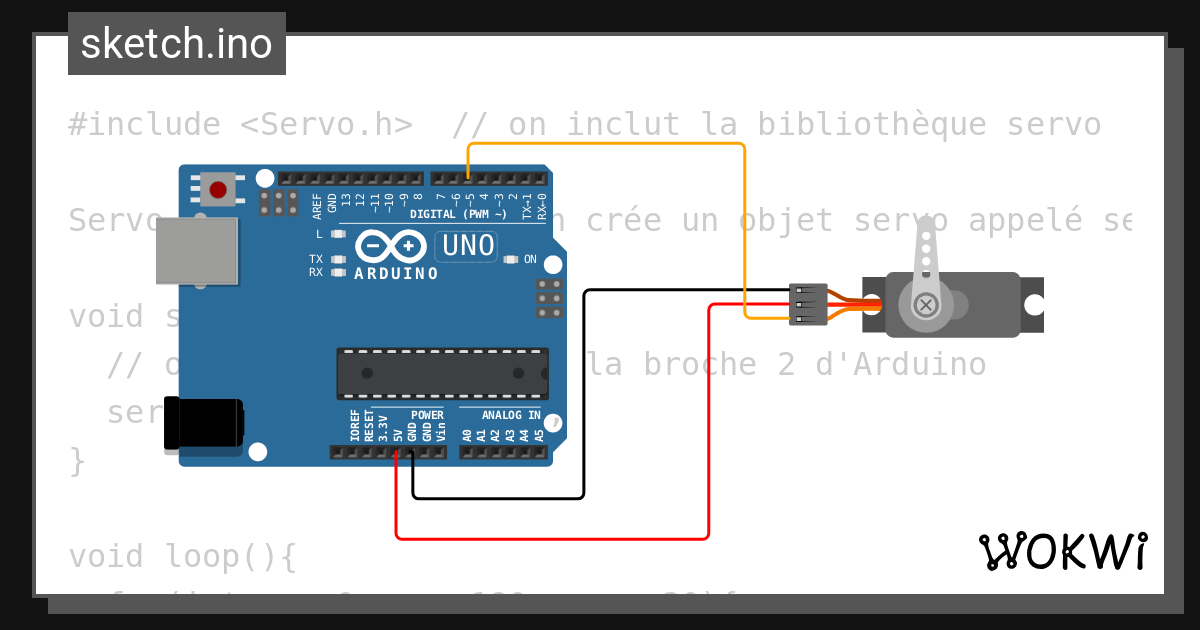 Servo Moteur Copy Wokwi Esp32 Stm32 Arduino Simulator