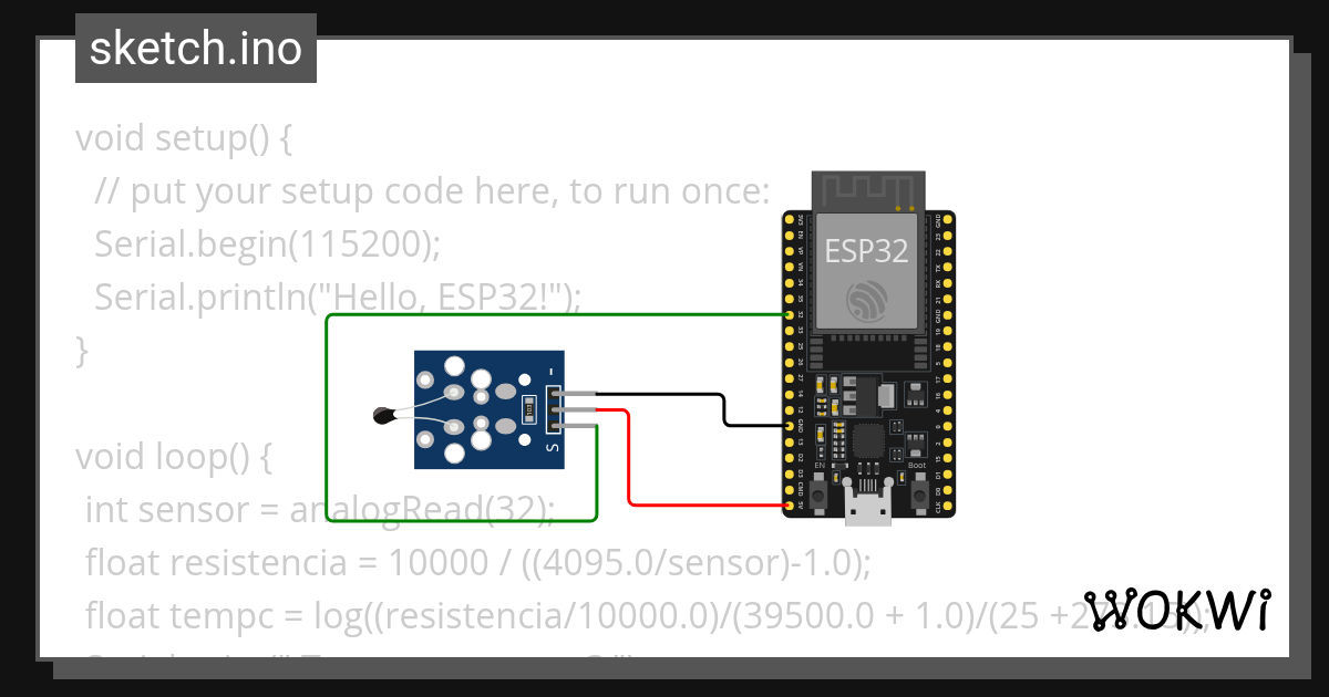 Ejemplo 2 Clase 18-08-2024 - Wokwi ESP32, STM32, Arduino Simulator