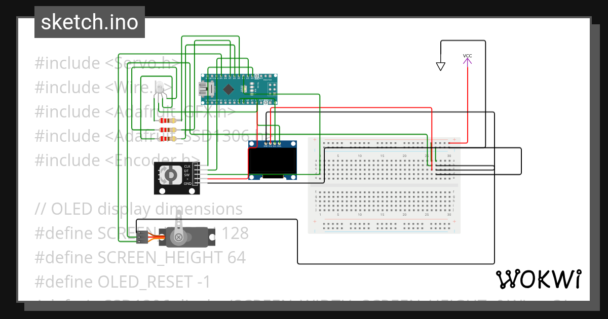 servocontrol - Wokwi ESP32, STM32, Arduino Simulator